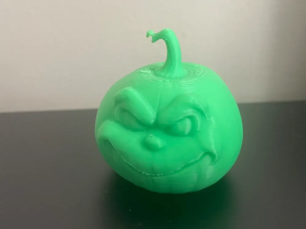 Grinch Head Ornament 3D Christmas Dr Seuss Green - Free 3D Print Model ...