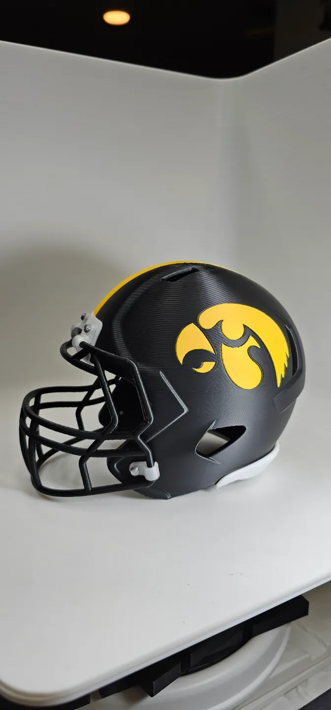 Iowa Hawkeyes Football Helmet by animuL67 - MakerWorld