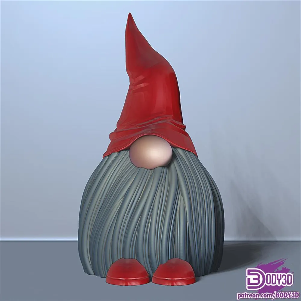 Gnome ( Christmas tree ) by BODY3D MakerWorld: Download Free 3D Models
