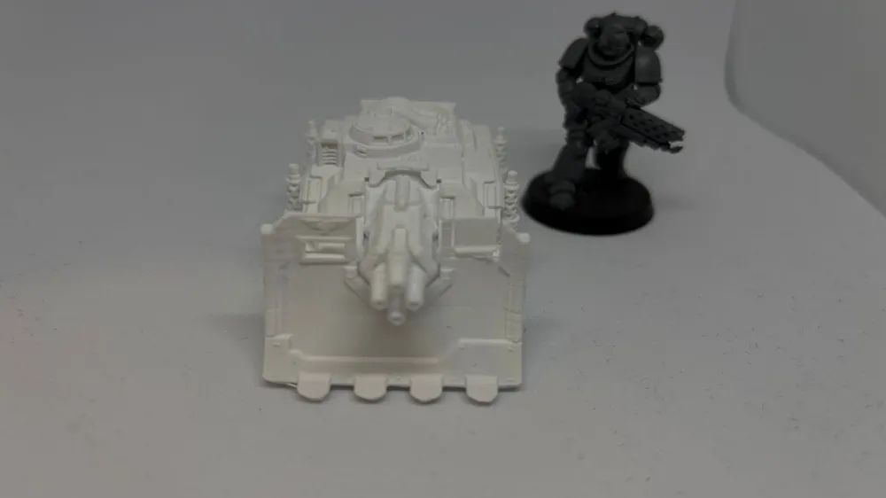 Vindicator Vehicle Tank for Wargaming 50 and 100% - Free 3D Print Model ...