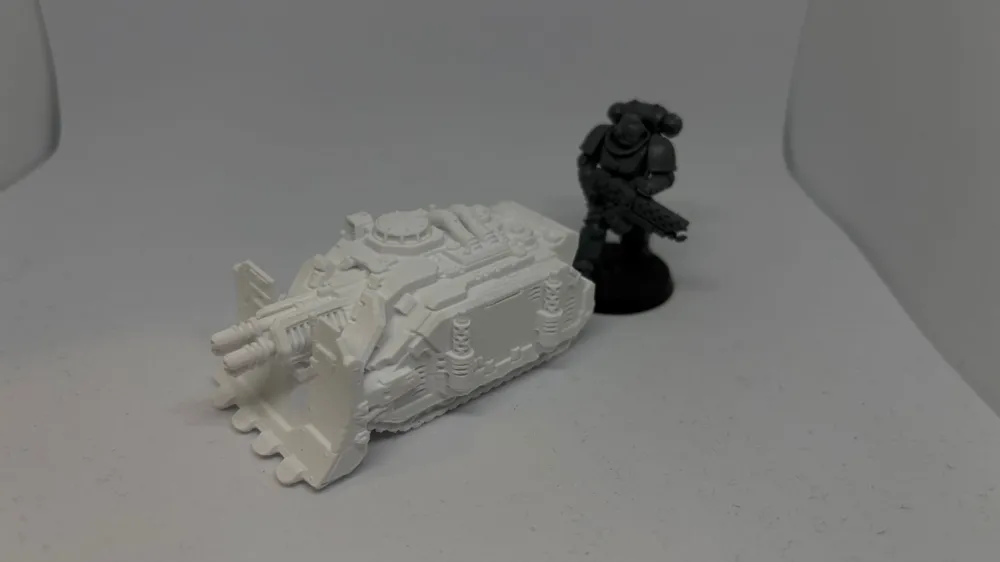 Vindicator Vehicle Tank for Wargaming 50 and 100% - Free 3D Print Model ...
