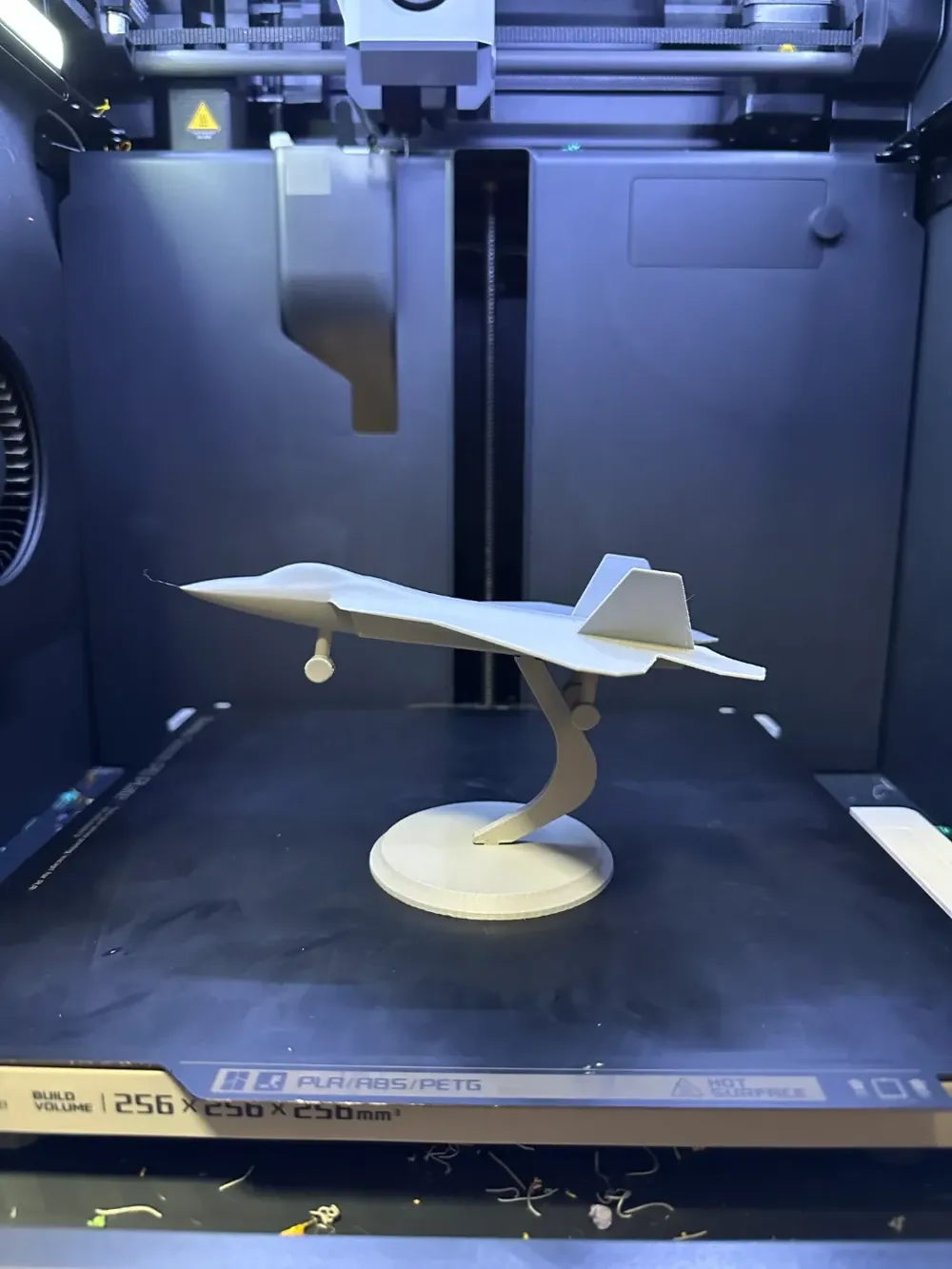 F-22 Raptor fighter jet, aircraft (super smooth version, with wheels ...
