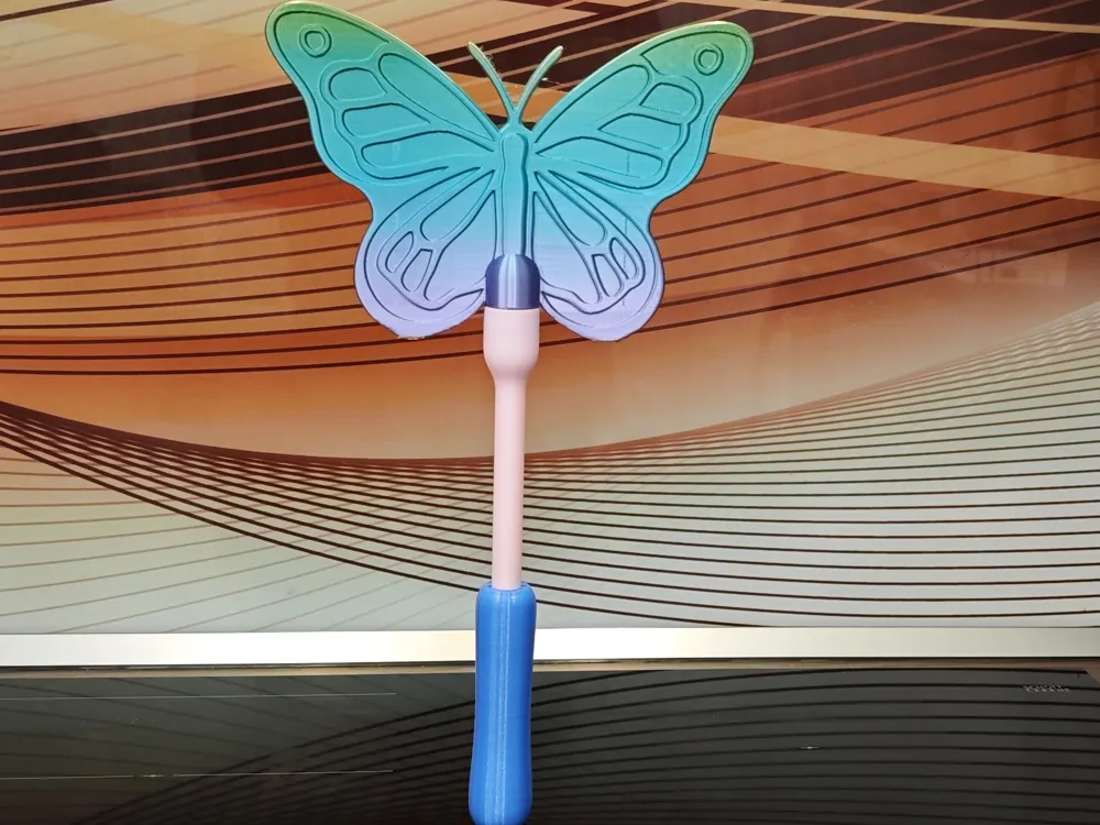 Tap to Pay magic credit card wand - Butterfly - Free 3D Print Model ...