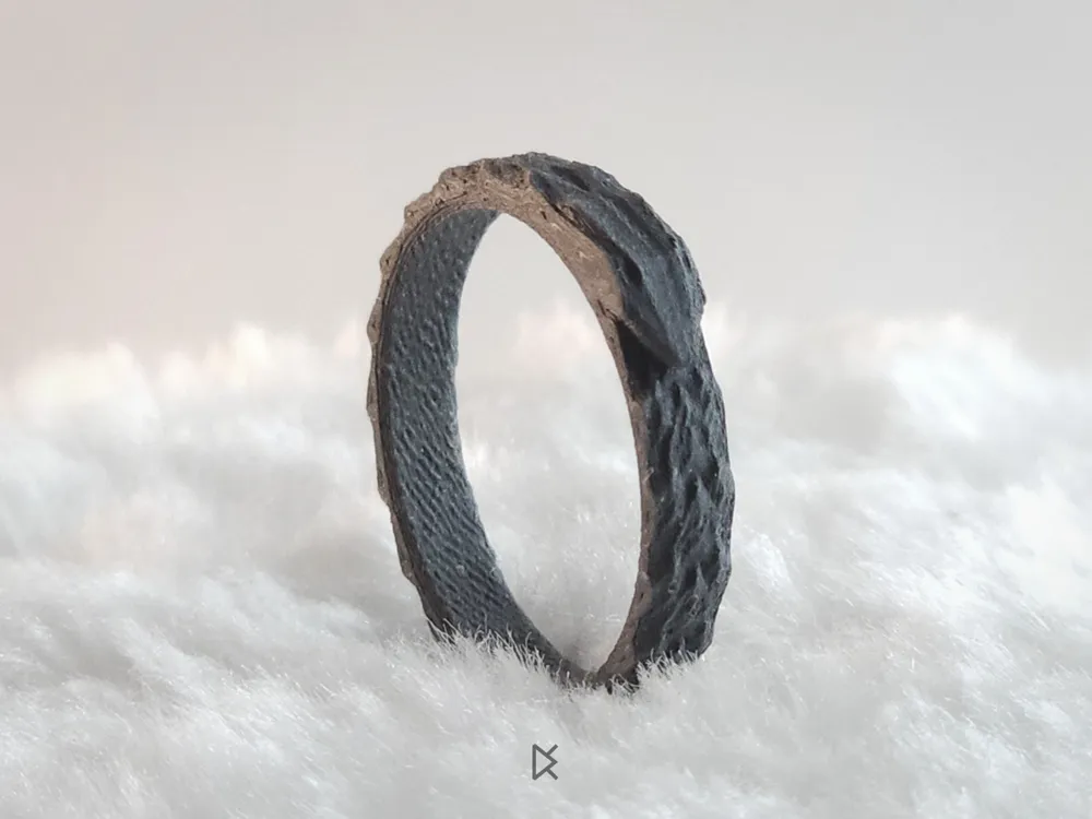 Ouroboros ring - Slim by Alchemic Matter MakerWorld: Download Free 3D Models
