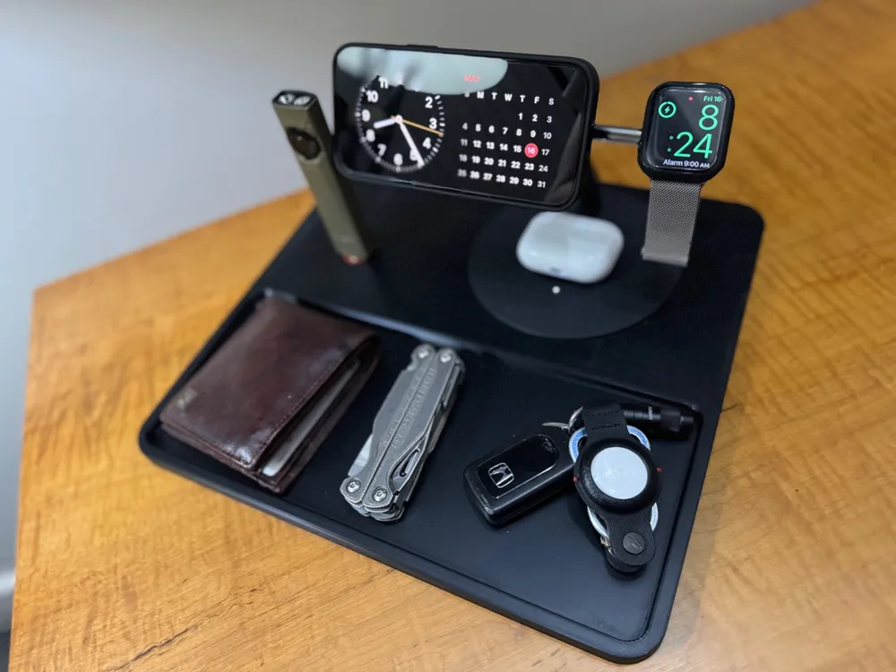 EDC Charging Dock – Belkin + Olight Compatible - Free 3D Print Model ...
