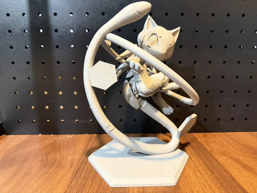 Mecha Pokemon Series — Floating Mecha Mew Statue - Free 3D Print Model ...