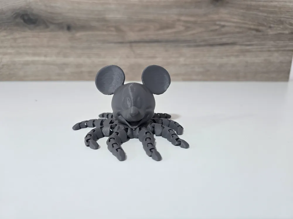 Mickey Mouse - Octopus FLEXI by 3Devil MakerWorld: Download Free 3D Models