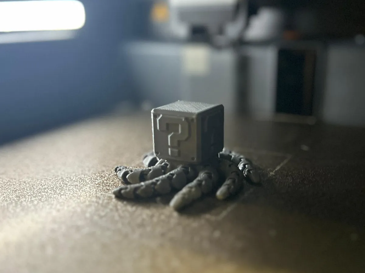 Flexi-Octopus Lucky Block - Free 3D Print Model - MakerWorld
