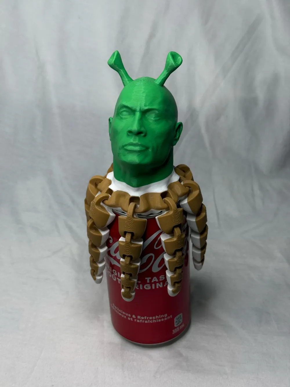 Shroktopus - Shrek "The Rock Johnson" Octopus - Free 3D Print Model ...