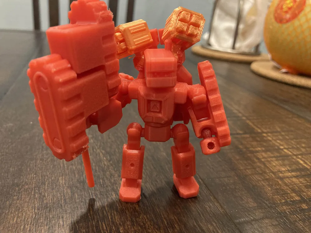 Transforming Tank Mecha - Free 3D Print Model - MakerWorld
