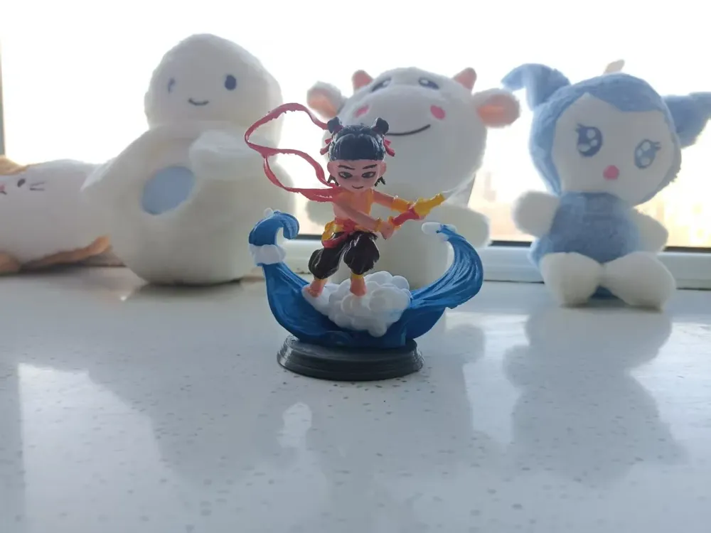 Fully AI-Generated Nezha Figurine by user_1544651332MakerWorld ...