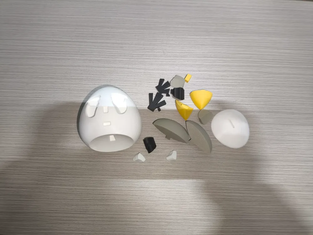 Magnetic Adsorption Multicolor Glue-Free Assembly Version of Angry ...