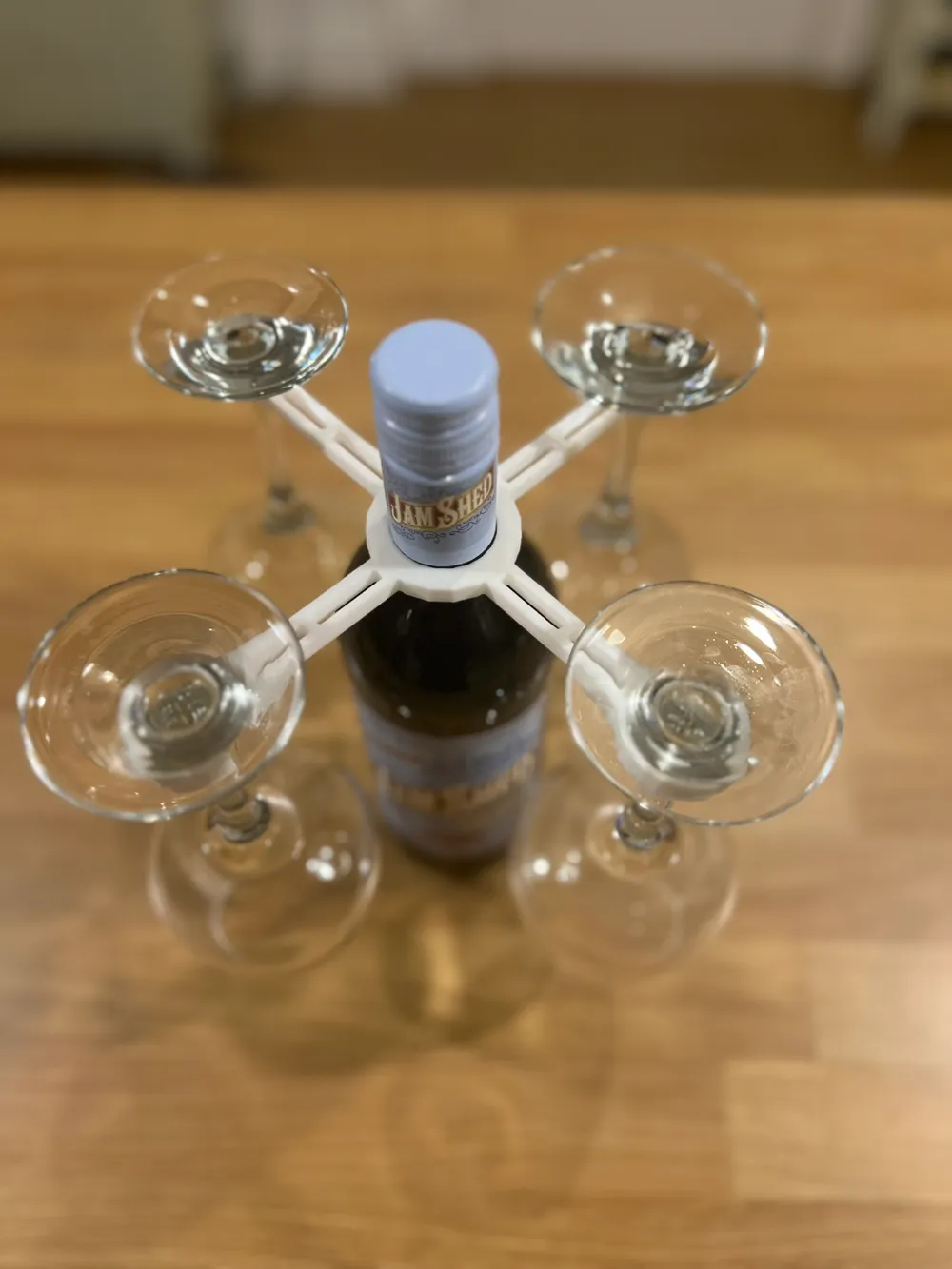 The Ultimate Wine Glass Holder ! by DanTheMan - MakerWorld
