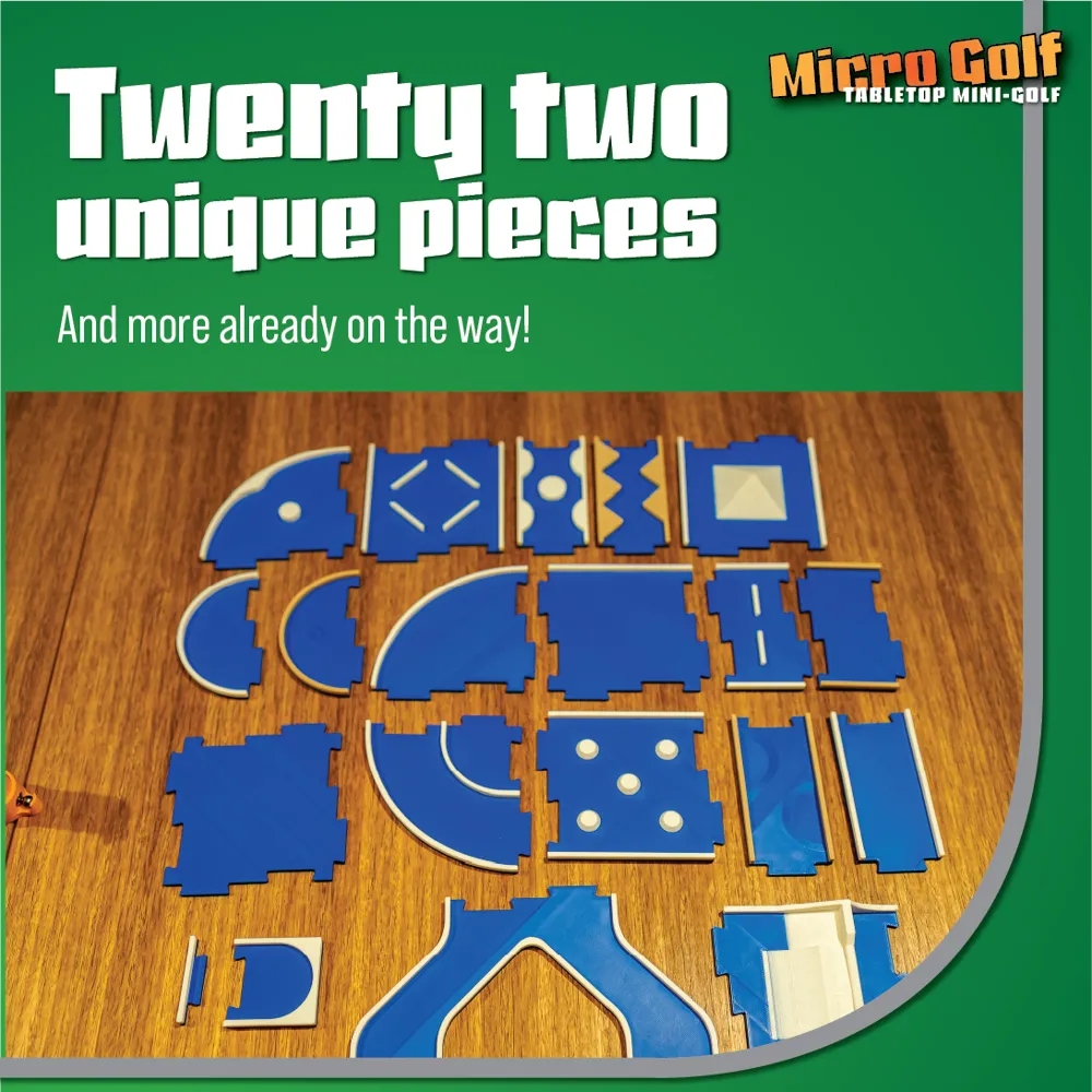 Micro-Golf A tabletop mini-golf system by Atticus Finch MakerWorld ...