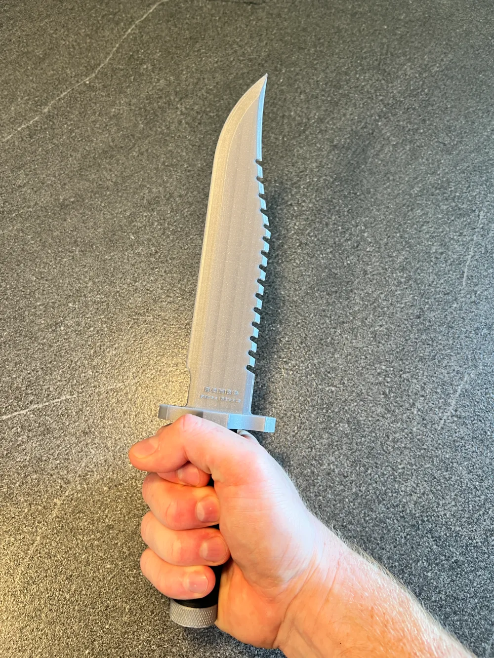 Rambo First Blood Knife Box Opener - Free 3D Print Model - MakerWorld