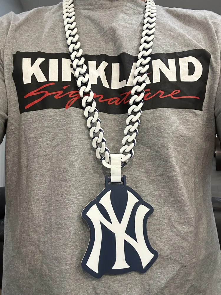 New York Yankees Chain - Free 3D Print Model - MakerWorld