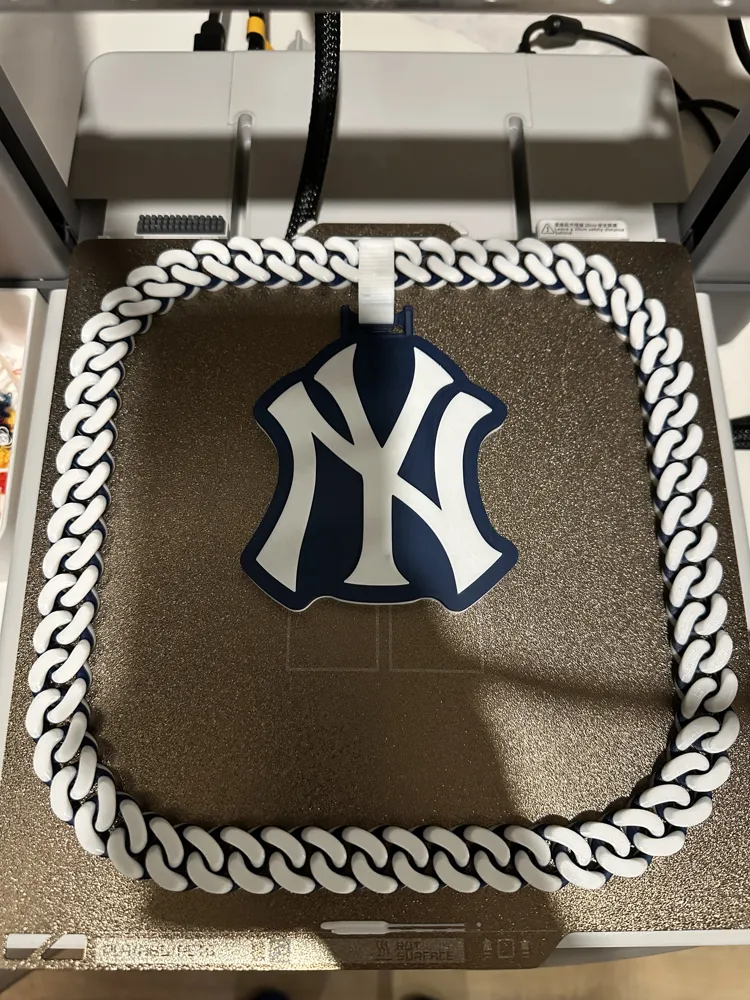 New York Yankees Chain by Sgambaro MakerWorld: Download Free 3D Models