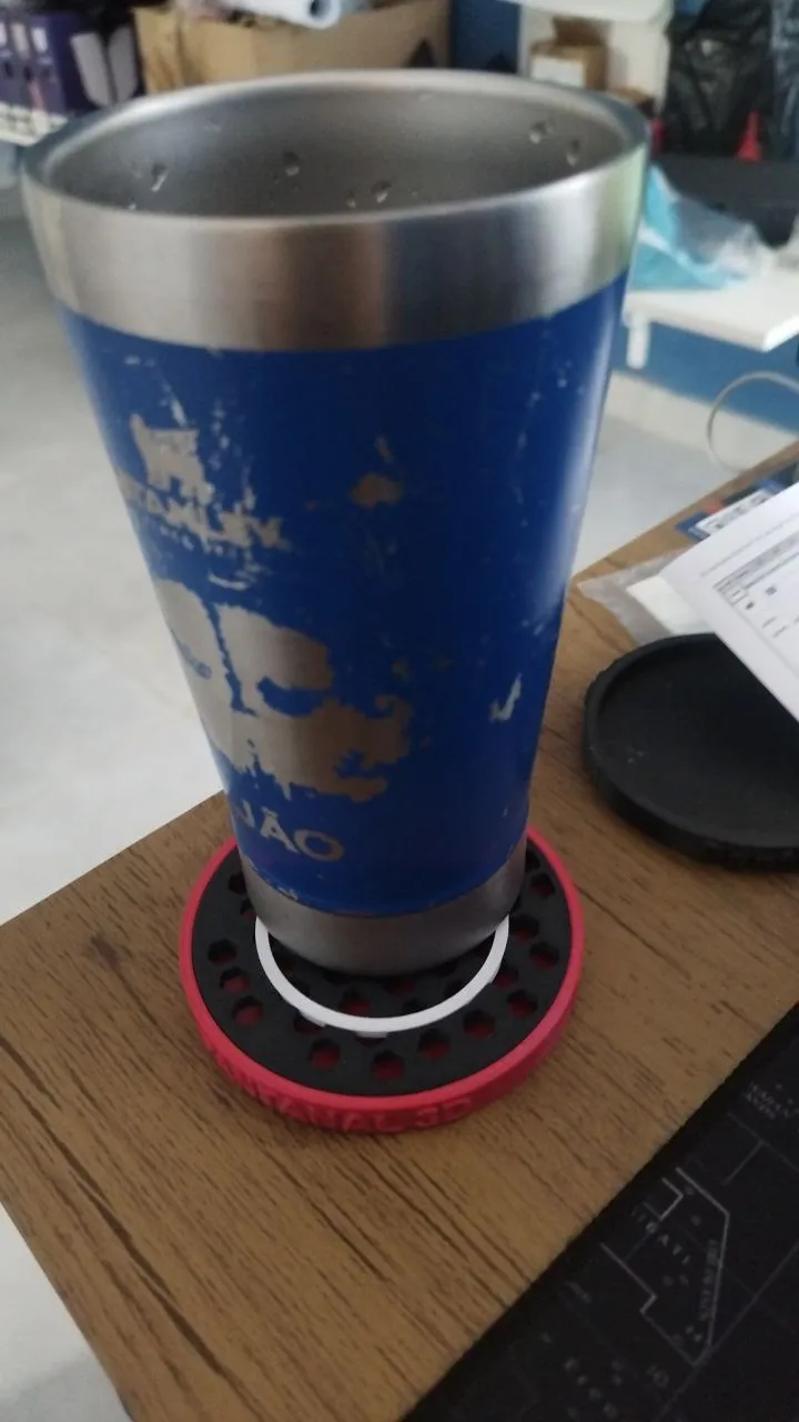 Round Coaster 6 by Pantanal3D MakerWorld: Download Free 3D Models
