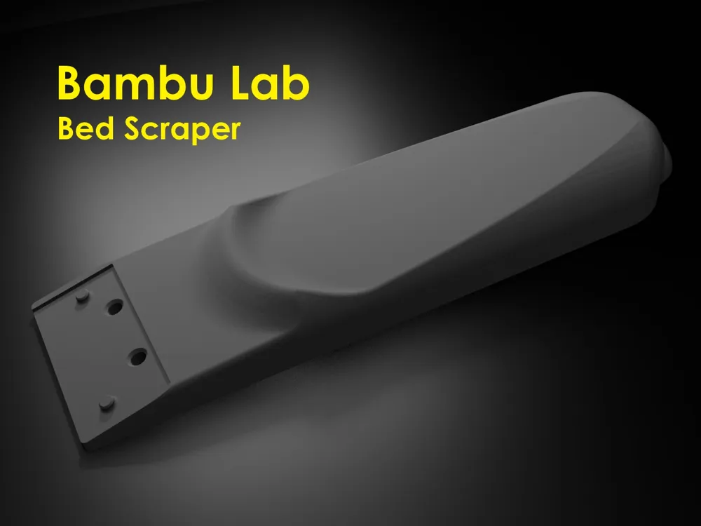 Bambu Lab Bed Scraper by Mike Jackson - MakerWorld