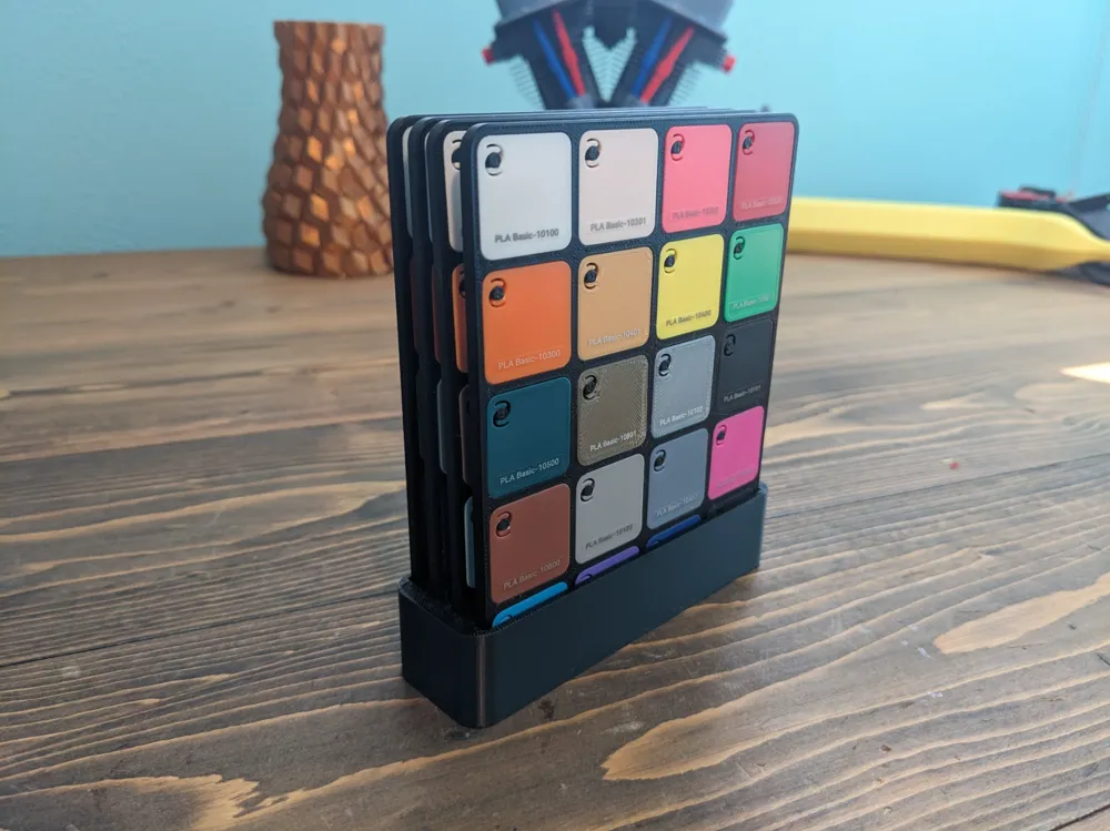 Filament Swatch Display Board Holder - Free 3D Print Model - MakerWorld
