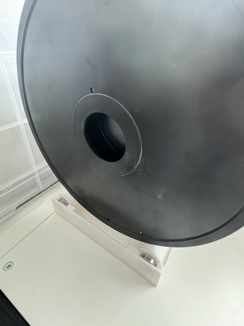 Spool Holder For Large spools up to 5kg - Silica - Free 3D Print Model ...
