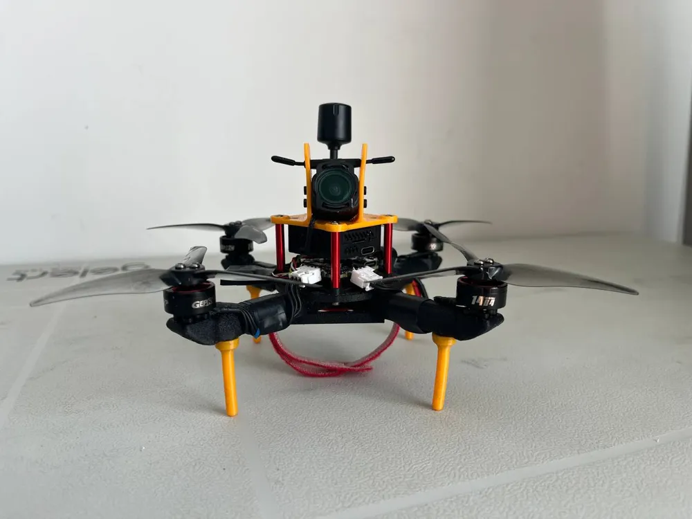 Crab4 - 4-Inch Fully 3D-Printed FPV Drone Frame by user_3316842109 ...
