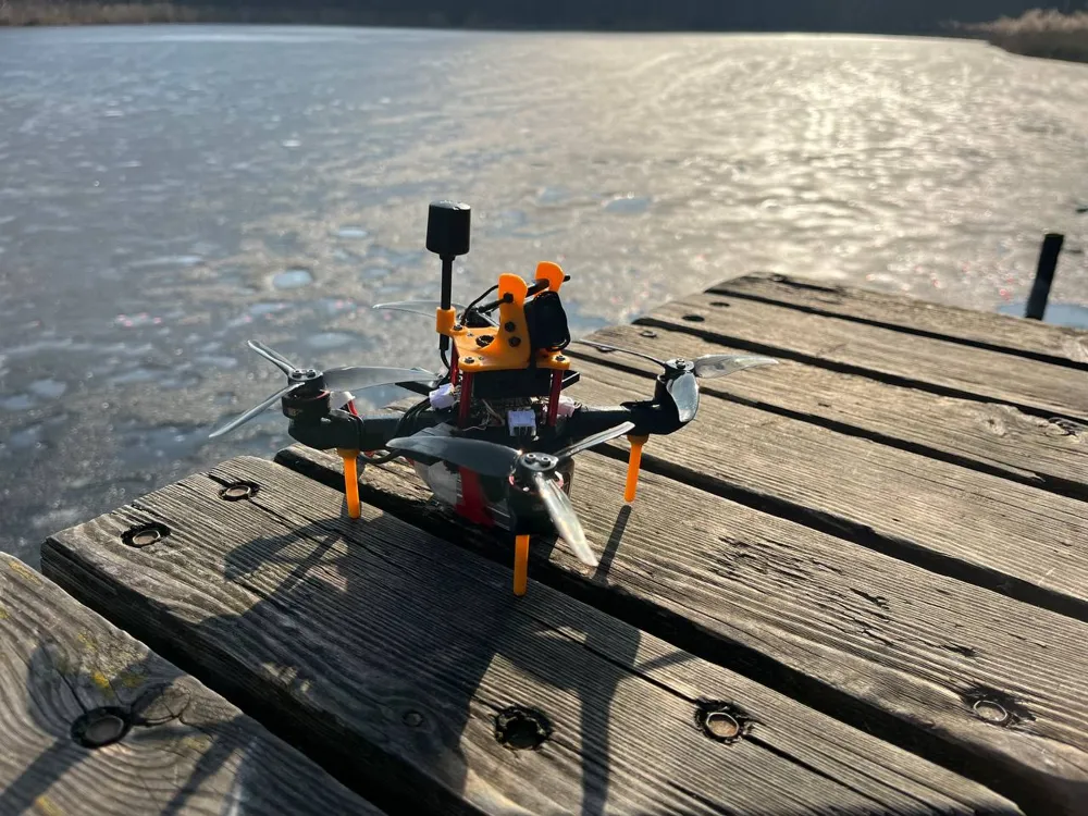Crab4 - 4-Inch Fully 3D-Printed FPV Drone Frame by user_3316842109 ...