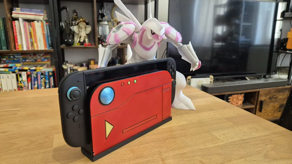 Switch 2 Dock, Pokedex design - Free 3D Print Model - MakerWorld
