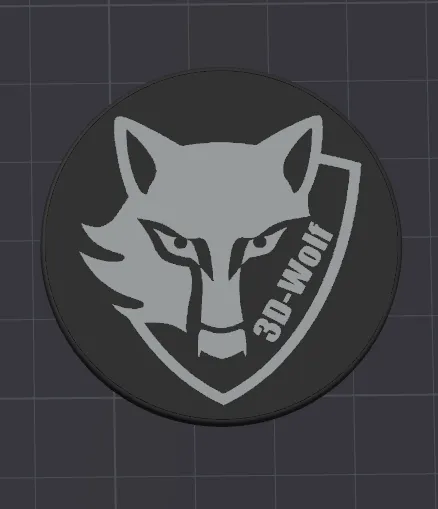 bambu door handle (wolf edition) by wolfman1012 - MakerWorld