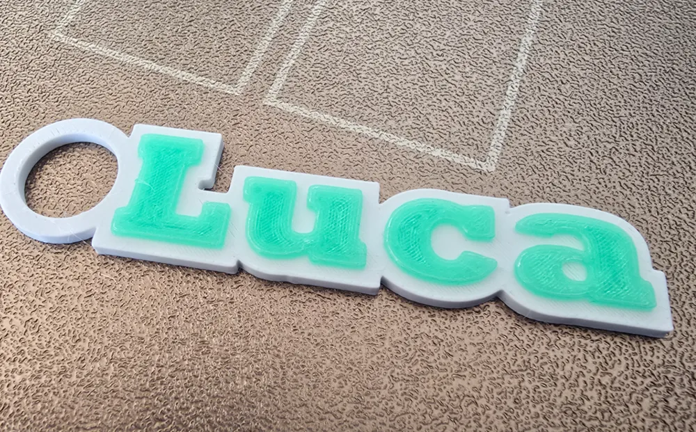Keychain Luca by Fabrizio Demuro - MakerWorld