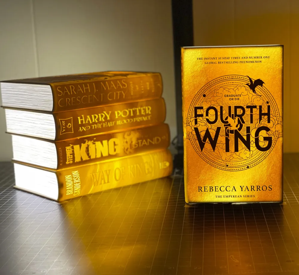 Litho Books (Fourth Wing) - Free 3D Print Model - MakerWorld