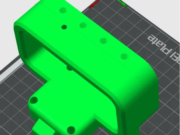 A1 mini handle with four-way manual color/material change wire harness ...