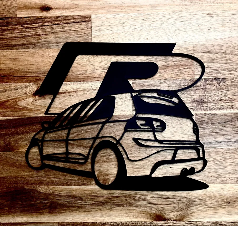 Volkswagen Golf R with R Badge (Mk6) - Free 3D Print Model - MakerWorld