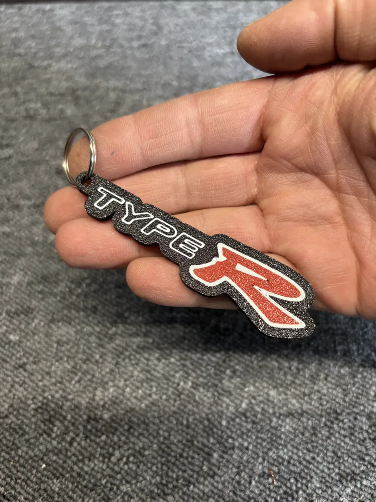 Type R Keychain Honda - Free 3D Print Model - MakerWorld