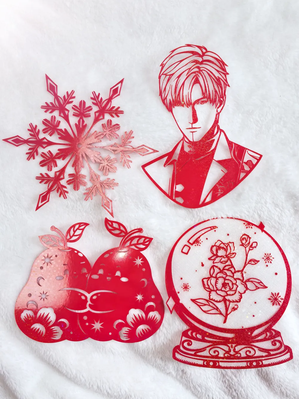 Love and Deepspace Xavier Paper-Cut Collection (Four Types) - Free 3D ...