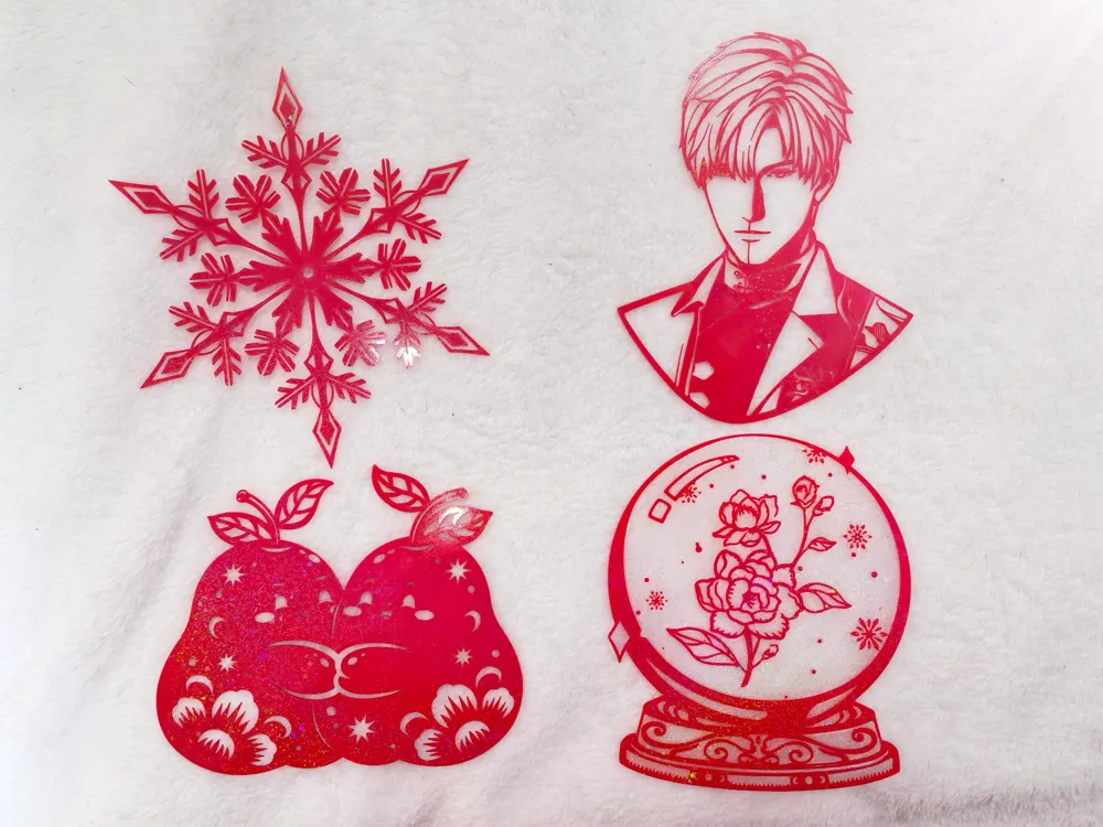 Love and Deepspace Xavier Paper-Cut Collection (Four Types) - Free 3D ...