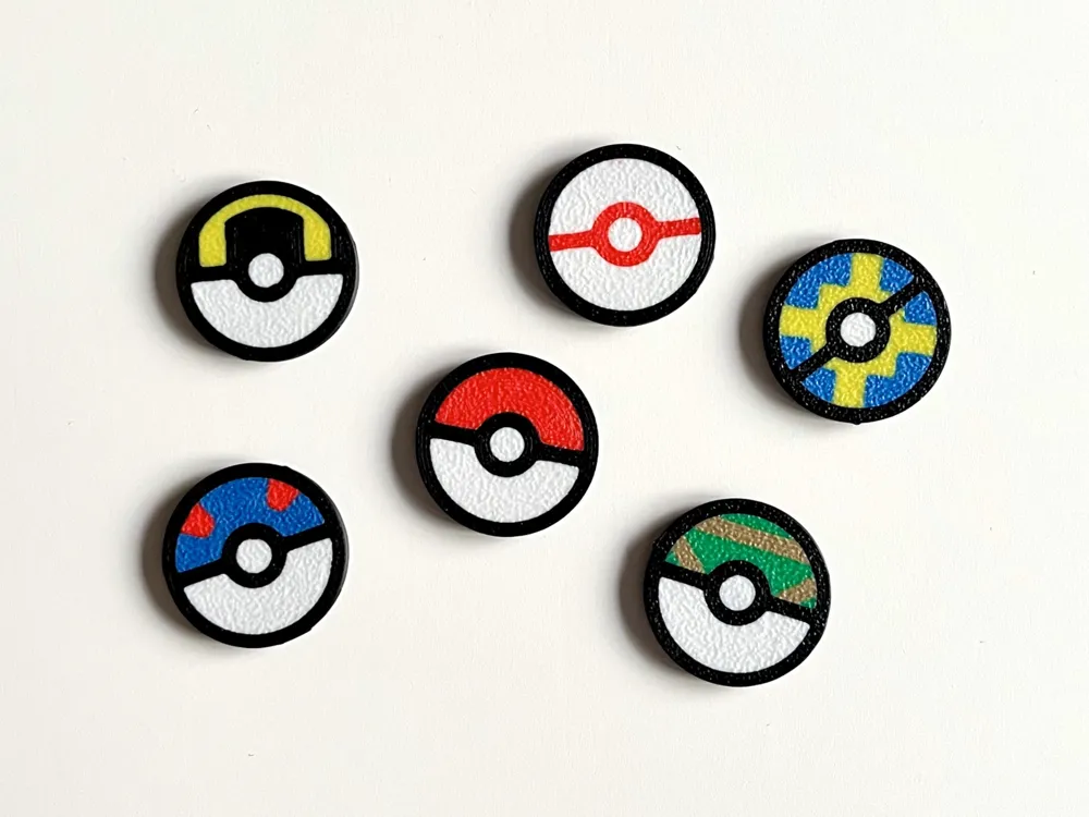 Pokemon Pokeball Coin TCG Token Marker by bluethunder MakerWorld ...
