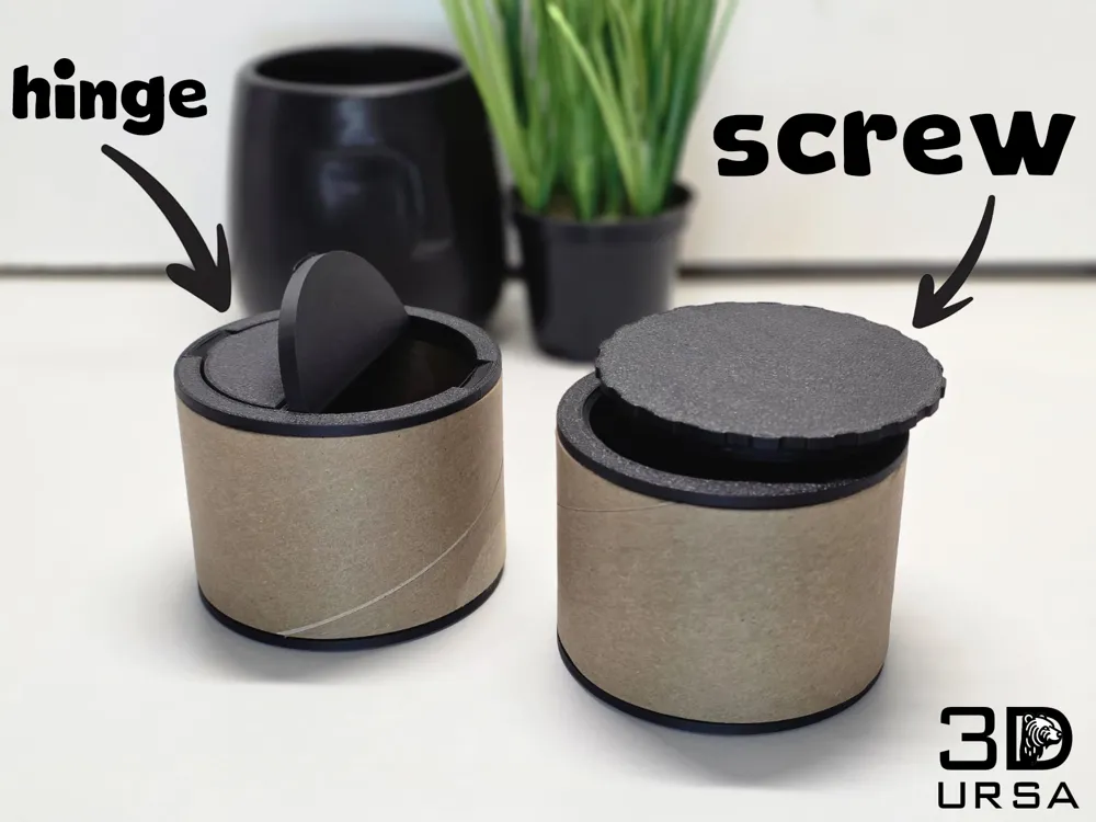 Spool Cardboard Storage Boxes by 3D URSA MakerWorld: Download Free 3D ...