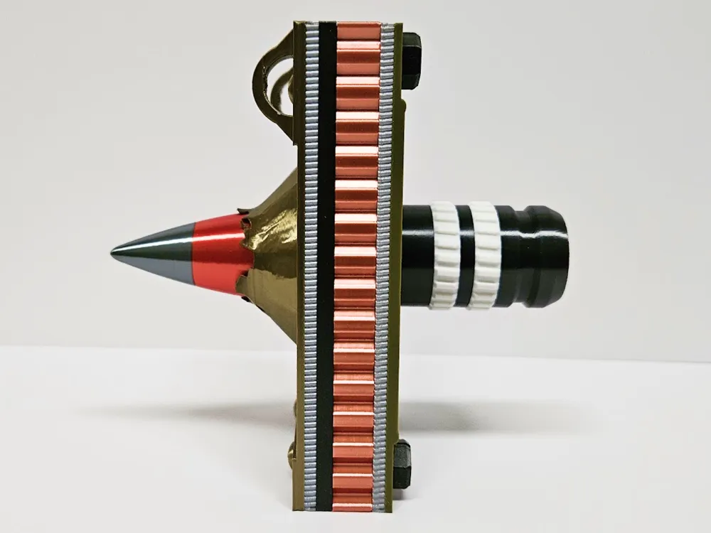 A-10 Warthog Tank Armor Penetration Cross Section - Free 3D Print Model ...