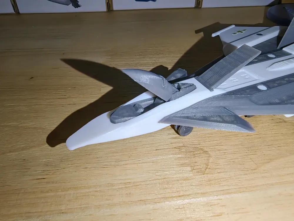 Celestial II - Aerospace Fighter (Cockpit - Speed Brakes - Landing Gear ...