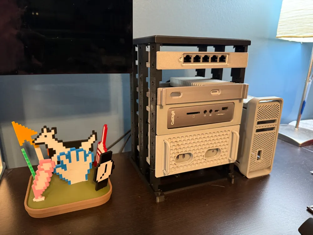 Mac mini "Rack Pro" set for M4 Mac mini + add-ons by Jerrod H ...