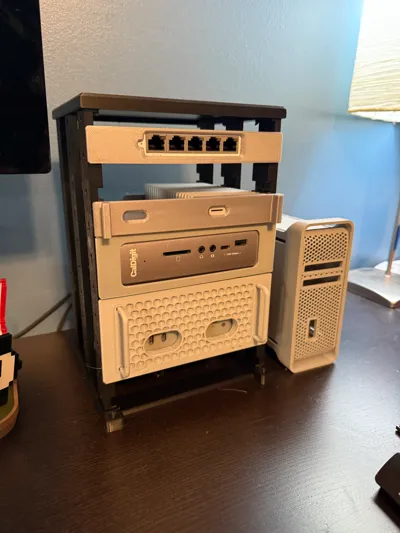 Mac mini "Rack Pro" set for M4 Mac mini + add-ons by Jerrod H ...