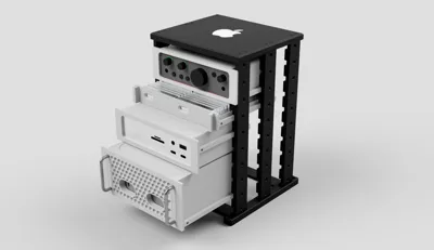 Mac mini "Rack Pro" set for M4 Mac mini + add-ons by Jerrod H ...
