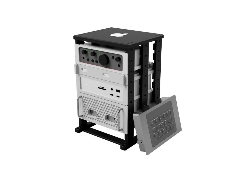 Mac mini "Rack Pro" set for M4 Mac mini + add-ons by Jerrod H ...