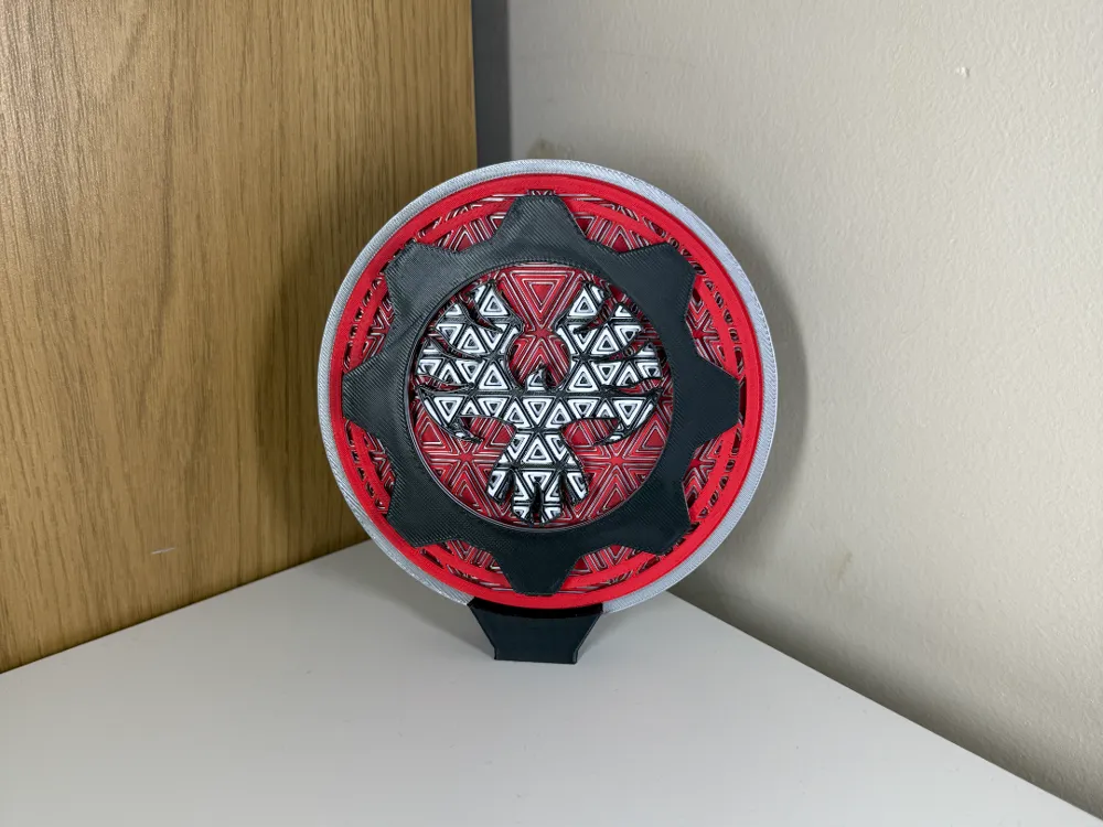 Gears - Phoenix Omen Mosaic - Free 3D Print Model - MakerWorld