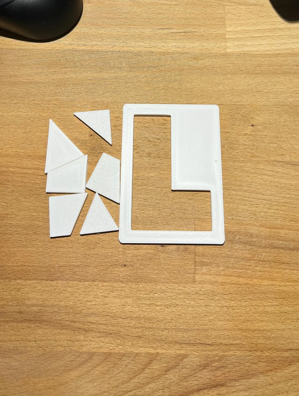 Tangram Alphabet Puzzle L letter - Free 3D Print Model - MakerWorld