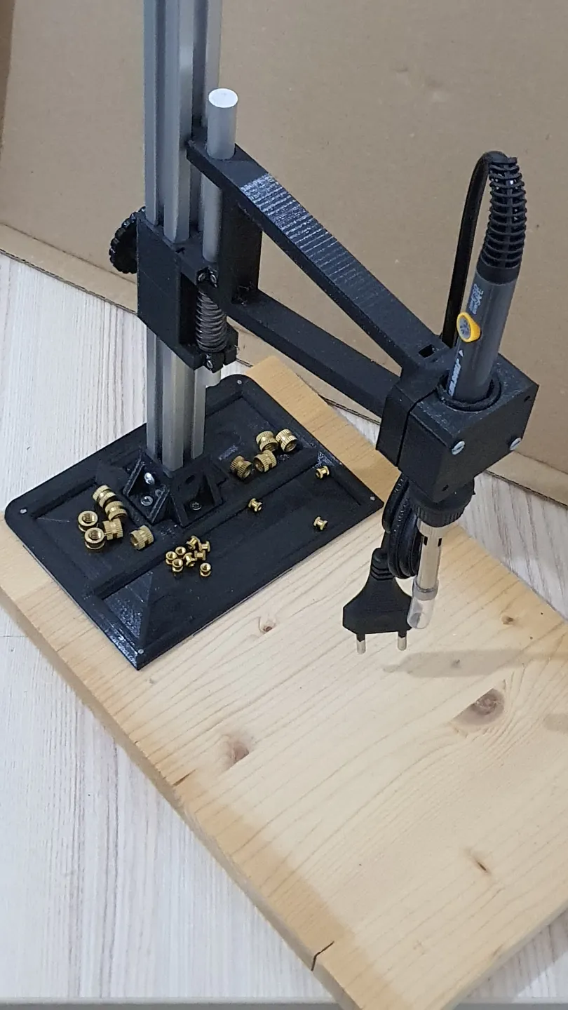 threaded insert heat press by Tutto 3D - MakerWorld