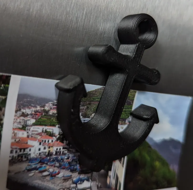 Anchor Fridge Magnet by MaSo MakerWorld: Download Free 3D Models