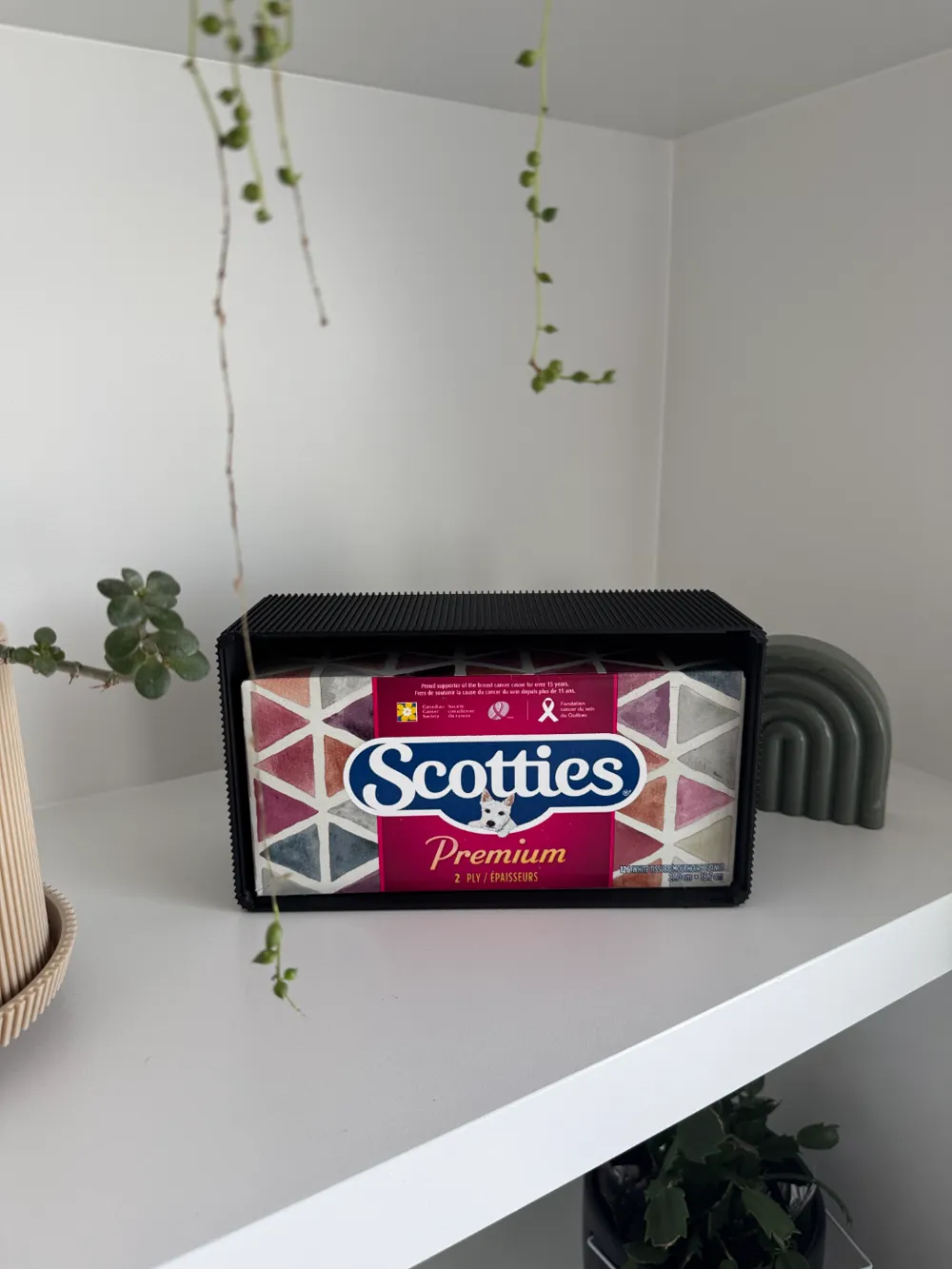 Modern Ribbed Tissue Box Cover by Boho Workshop MakerWorld: Download ...