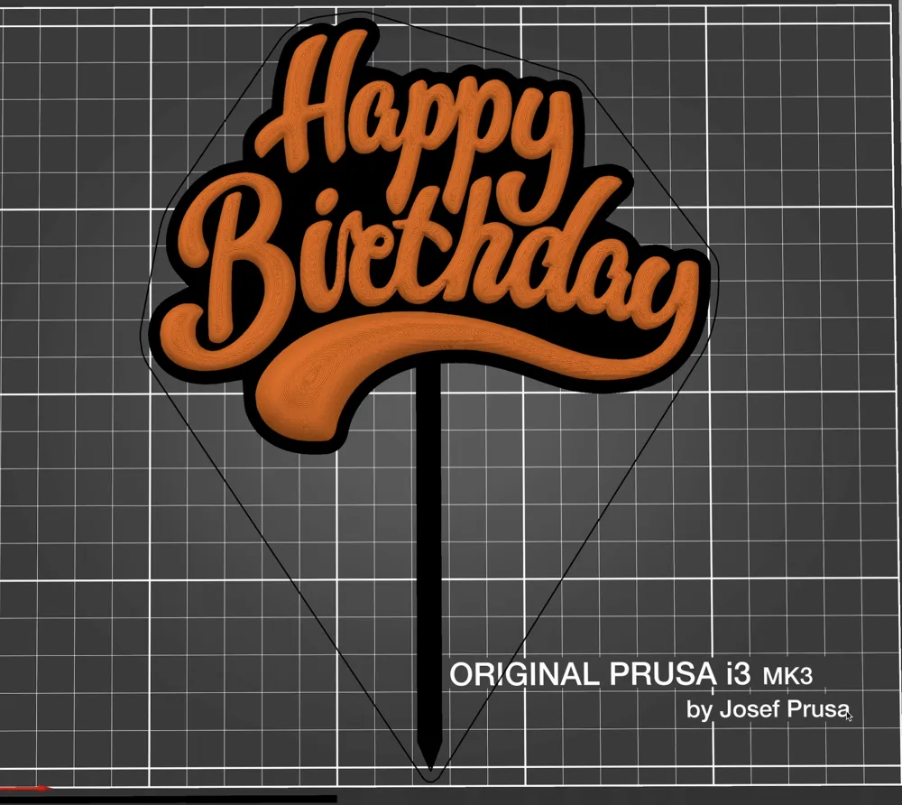 Happy Birthday pinprick by evax design - MakerWorld